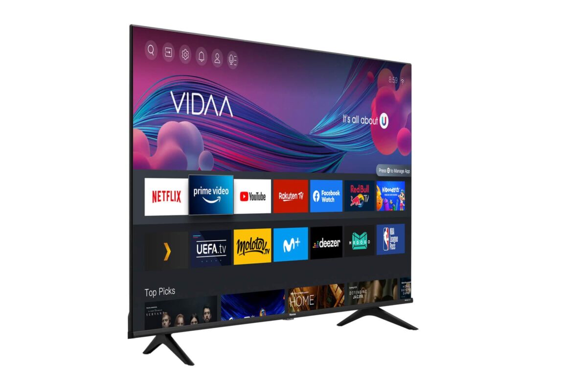 Hisense 65A61G 65 Inch 4K UHD Smart Frameless TV - The Tomorrow Technology